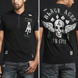 Affliction Shirts | Mens Polo Shirt Sz S M Xl 3xl Nwt | Poshmark